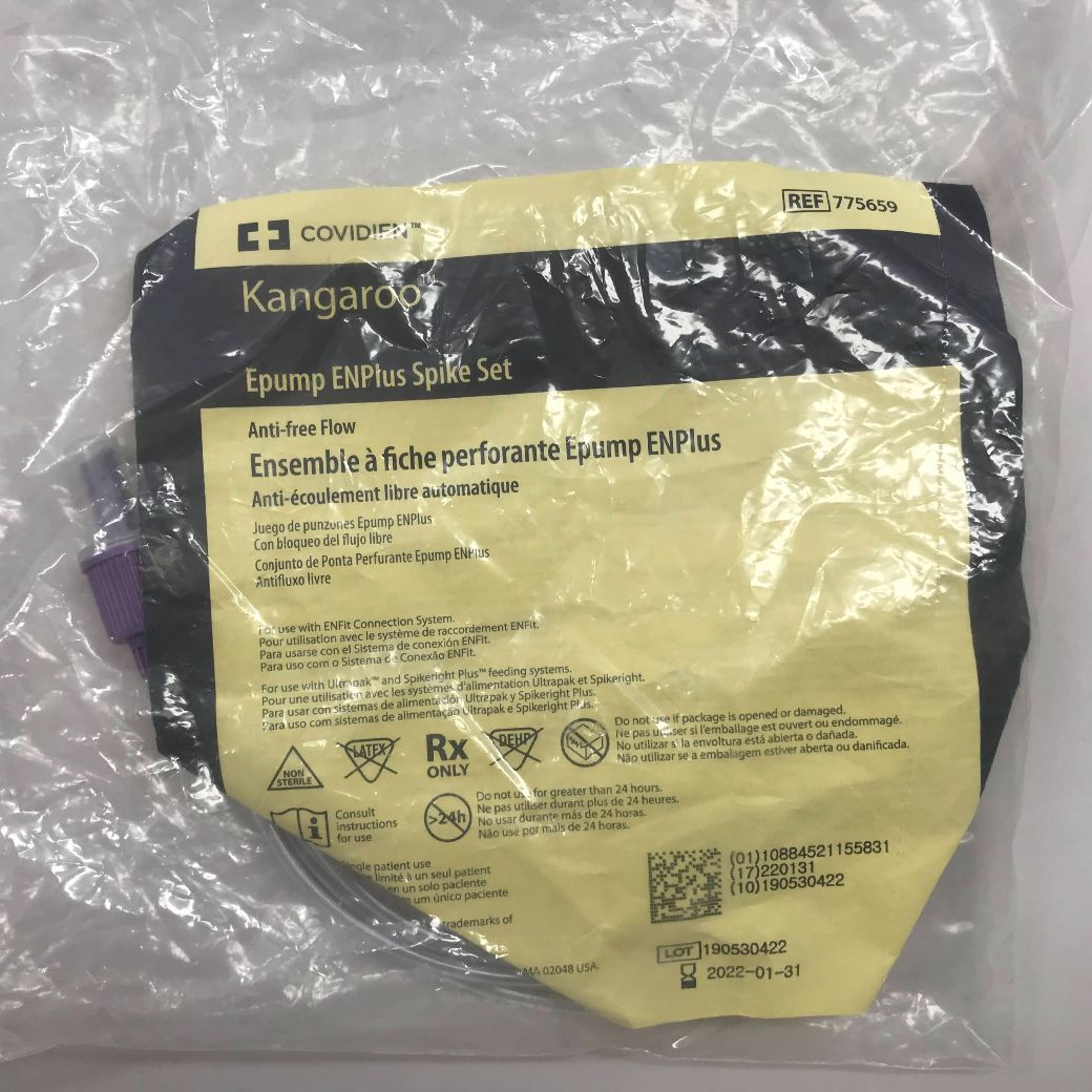 COVIDIEN 775659 Kangaroo Epump ENPlus Spike Set (X) - GB TECH USA