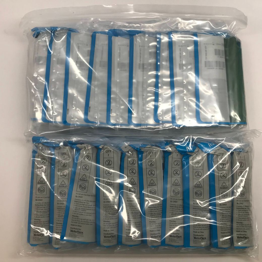 TELEFLEX 77700 DispoLED Single-Use Fiber Optic Laryngoscope Handle (Box ...