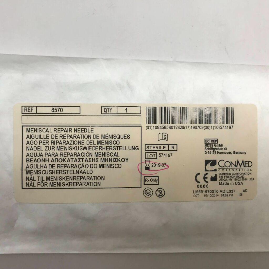 CONMED 8570 Meniscal Repair Needle (X) – GB TECH USA