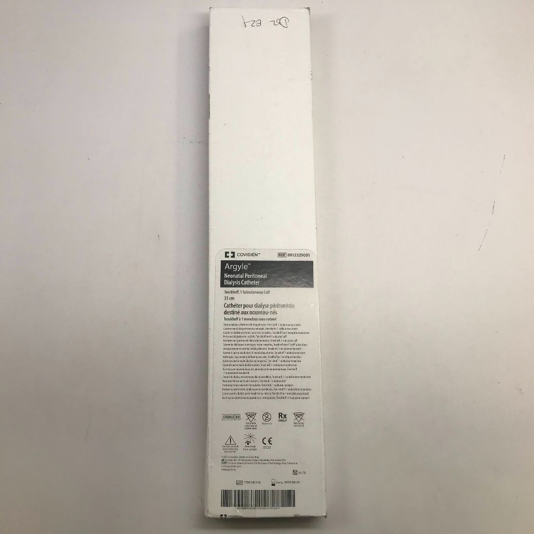 COVIDIEN 8812329001 Argyle Neonatal Peritoneal Dialysis Catheter ...