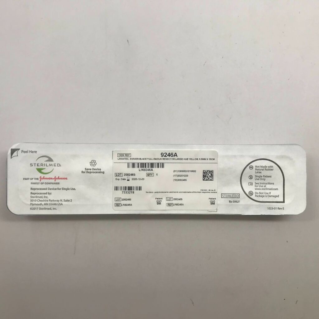CONMED 9246A Linvatec Shaver Blade Full Radius Resector Large Hub ...