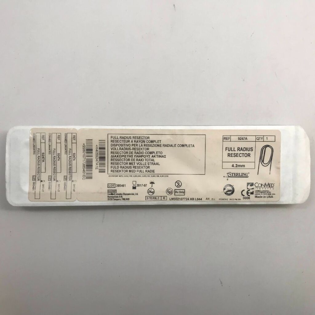 CONMED 9247A Full Radius Resector, 4.2mm - GB TECH USA