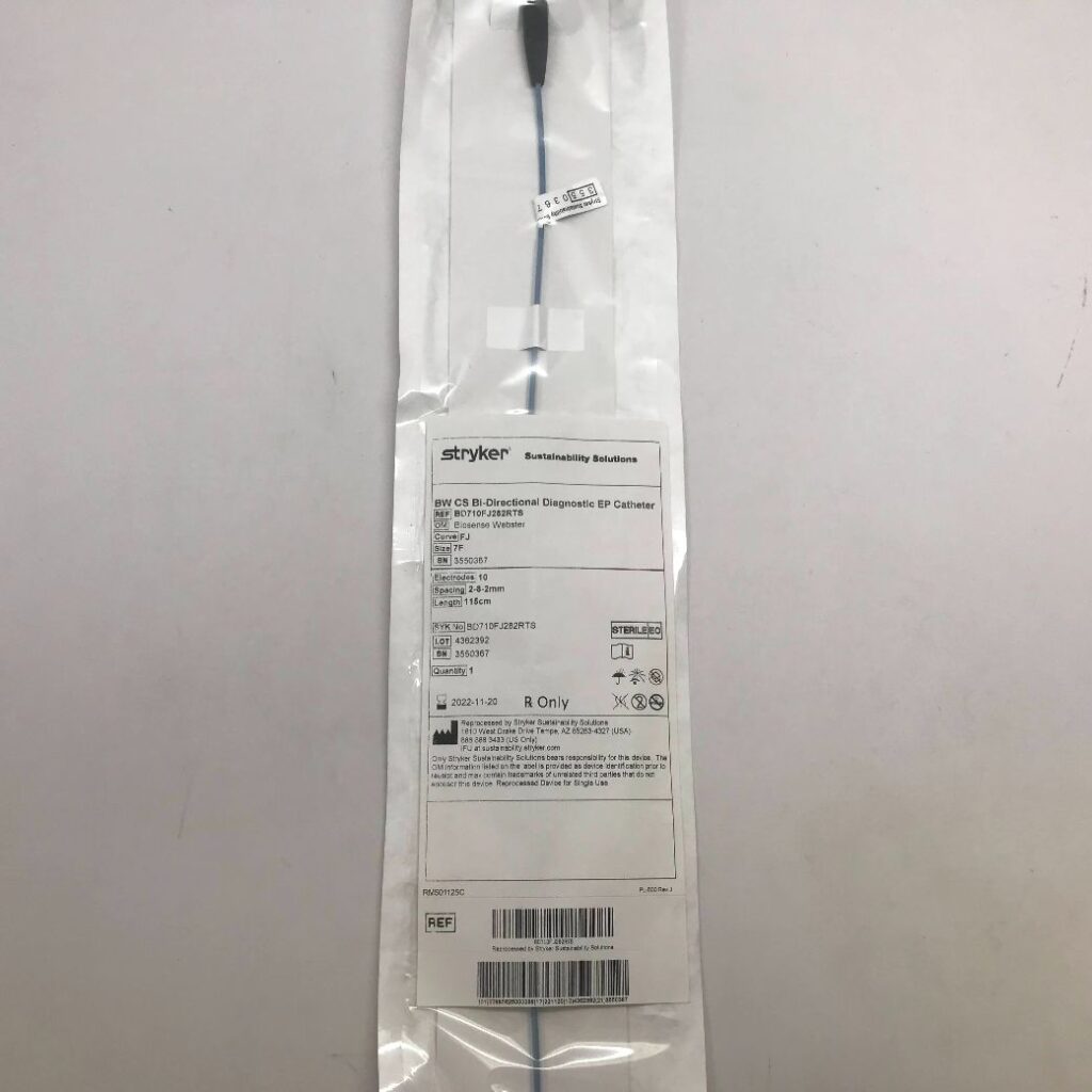 BIOSENSE WEBSTER BD710FJ282RTS (36D5JR) Bi-Directional Diagnostic EP ...