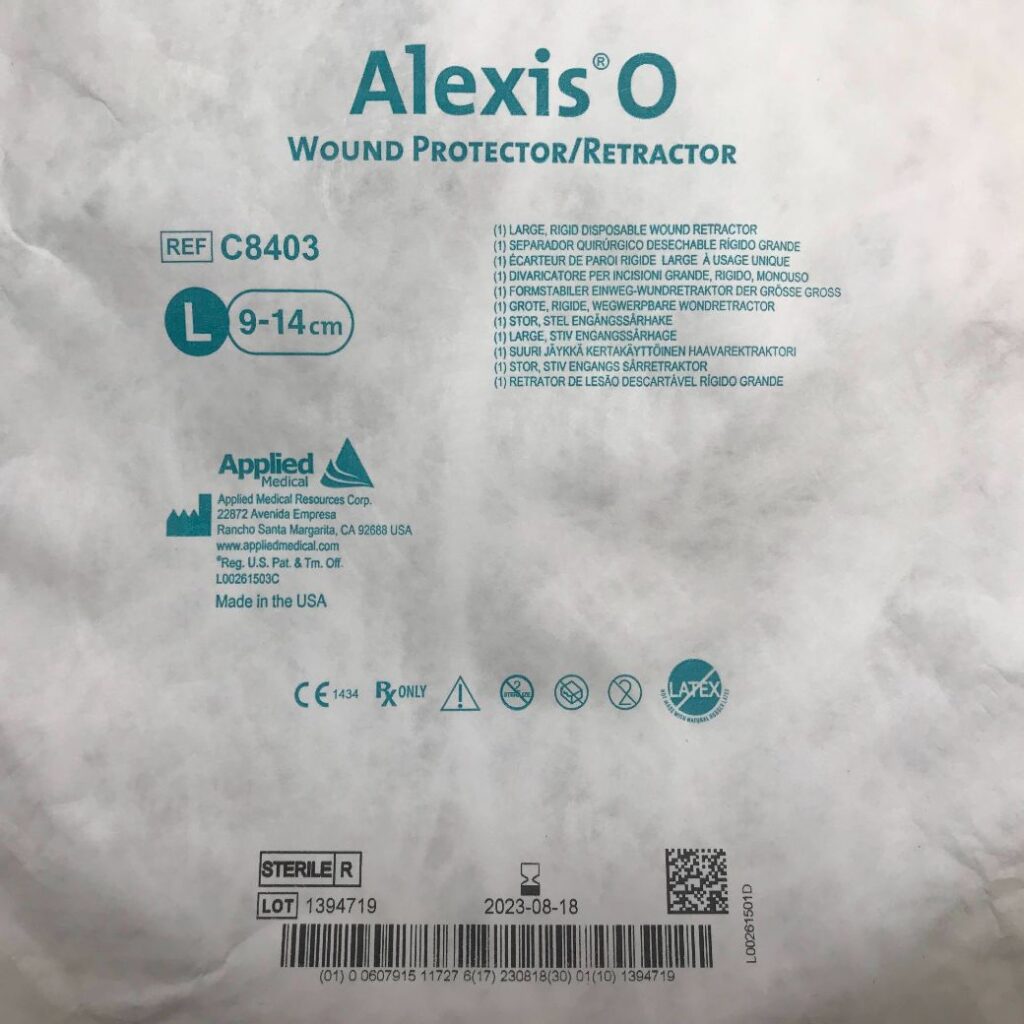 APPLIED MEDICAL C8403 Alexis O Wound Protector/Retractor, 9-14cm - GB ...
