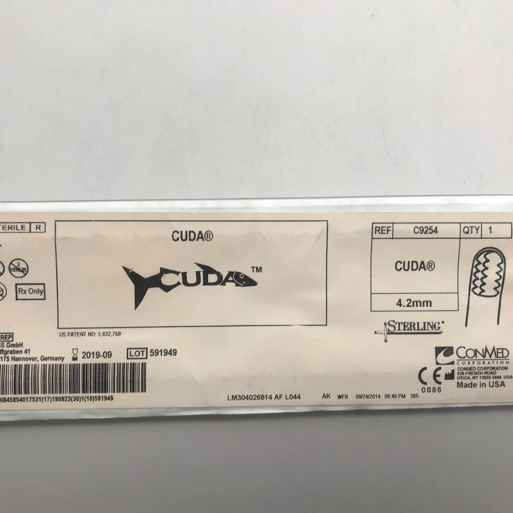 CONMED C9254 Linvatec CUDA, Shaver Blade Sterling Large Hub Magenta, 4 ...