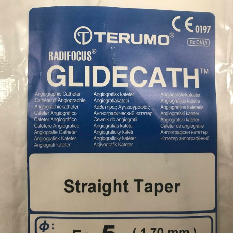 TERUMO CG506 Radifocus Glidecath Angiographic Catheter, Straight Taper ...