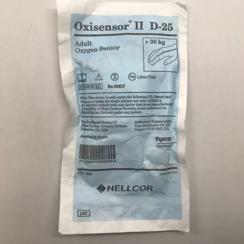 COVIDIEN MAXFAST Nellcor Forehead SPO2 Sensor, 10kg (X) – GB TECH USA