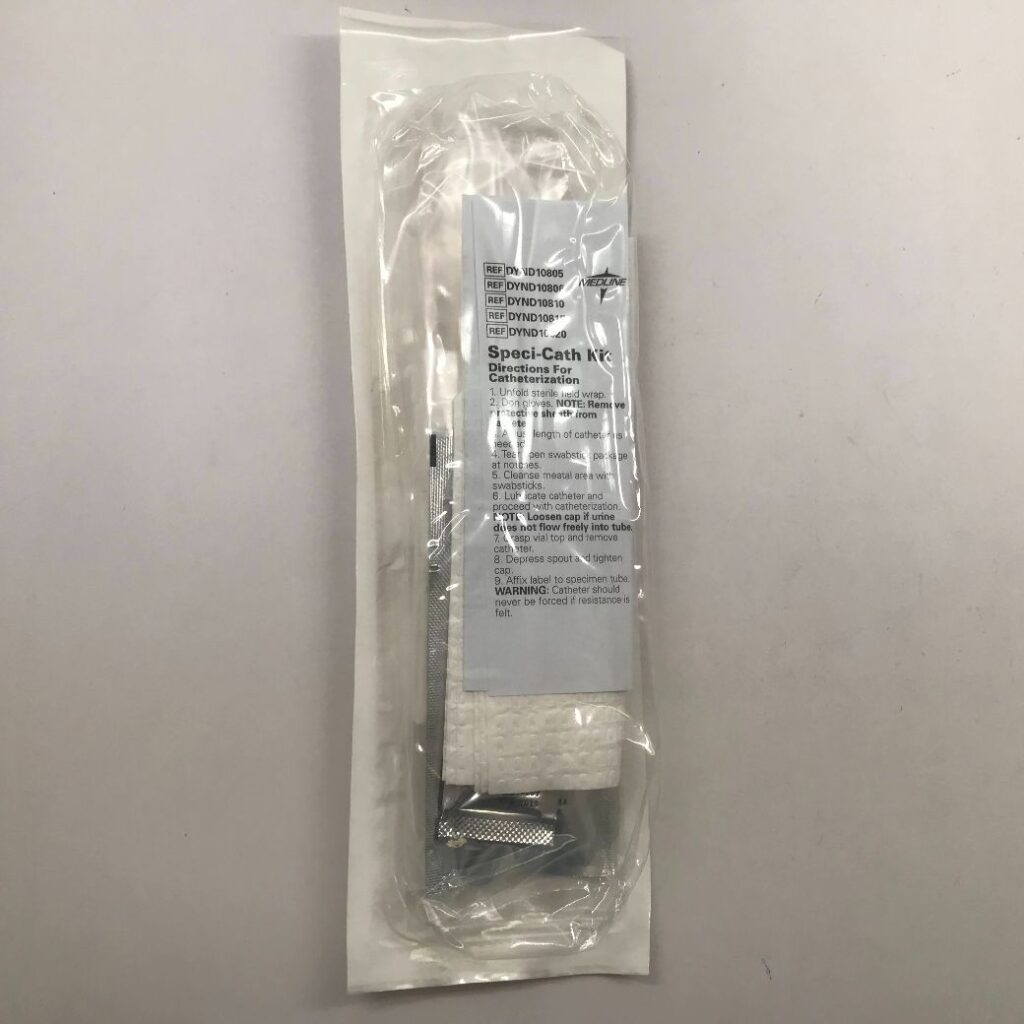 MEDLINE DYND10815 Pediatric Speci-Cath Kit, Vinyl Catheter, Specimen ...