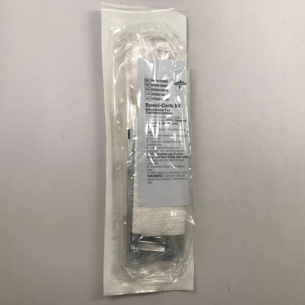 MEDLINE DYND10815 Pediatric Speci-Cath Kit, Vinyl Catheter, Specimen ...