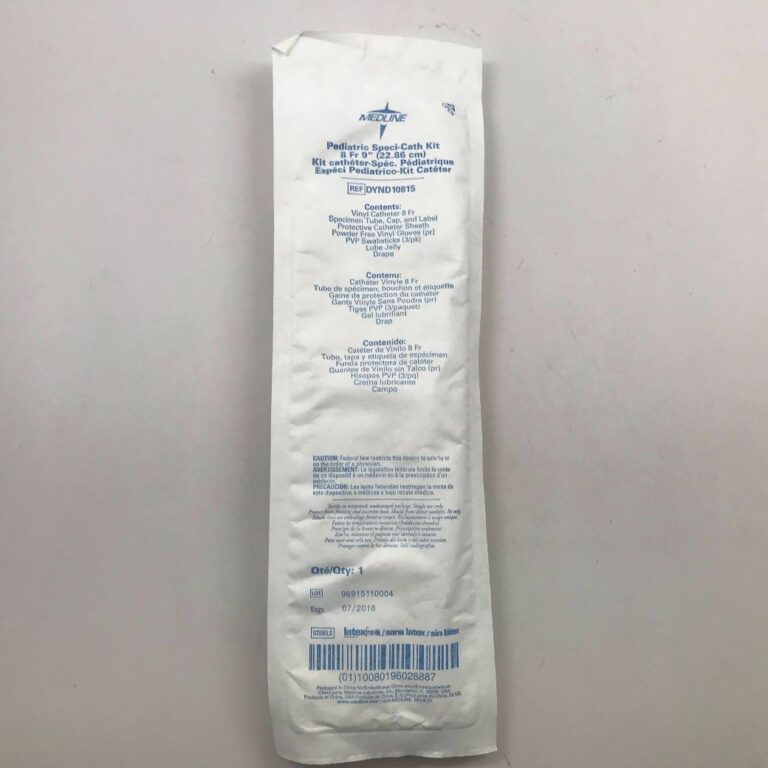 MEDLINE DYND10815 Pediatric Speci-Cath Kit, Vinyl Catheter, Specimen ...