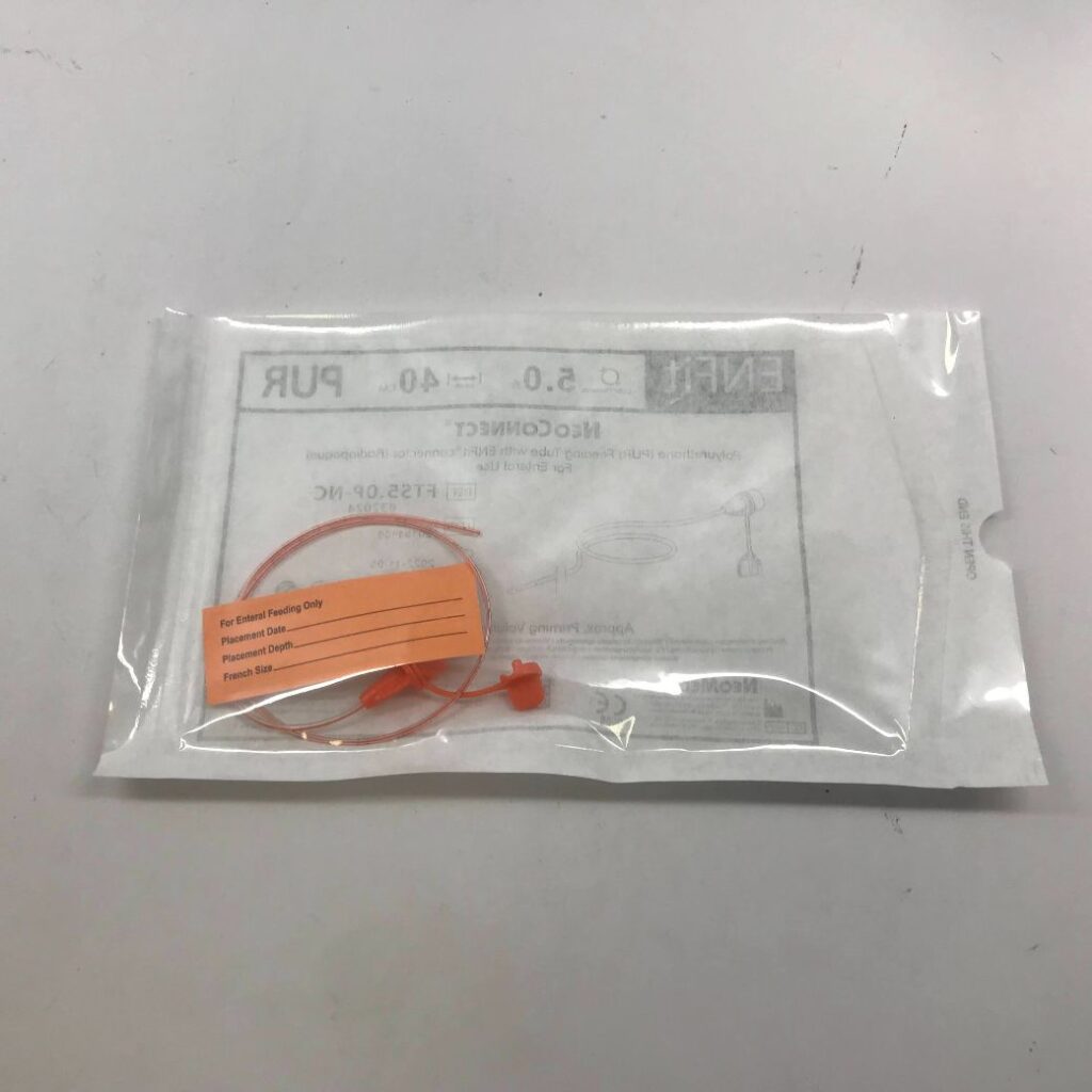 NeoMed FTS5.0P-NC NeoConnect Polyurethane Feeding Tube with ENFIT Connector 5Fr (10/Bx)(X) - GB ...