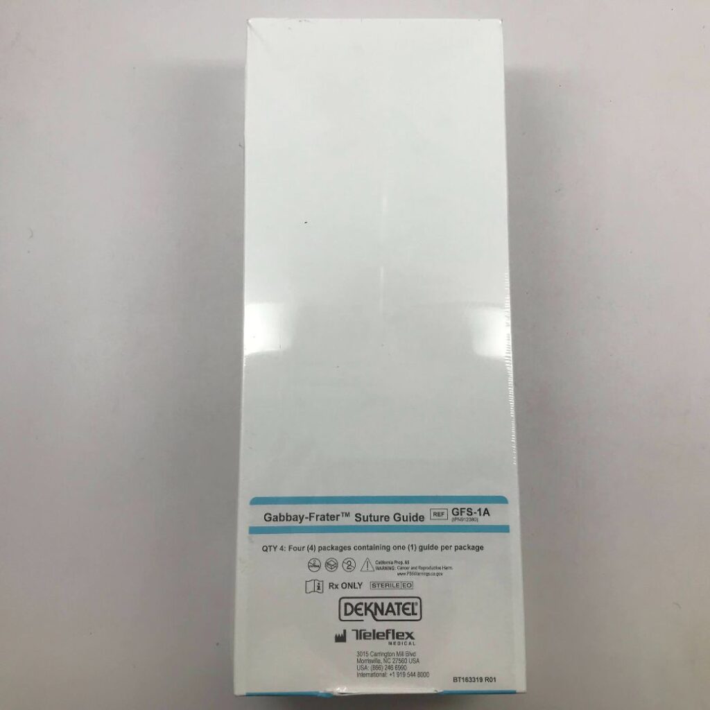 TELEFLEX GFS-1A Gabbay-Frater Suture Guide (4/Box) - GB TECH USA