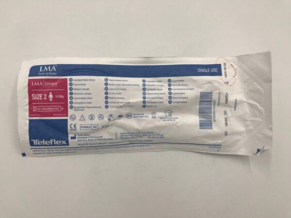 TELEFLEX 125020 LMA Unique Single Use Laryngeal Mask Airway, Size 2, 10 ...