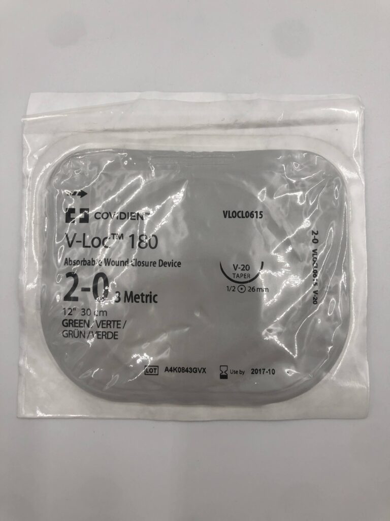 COVIDIEN VL0CL0615 V-Loc Absorbable Wound Closure Device, 2-0, Green (X ...