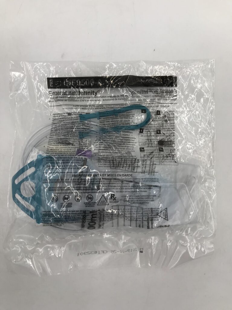 ZEVEX/ MOOG INF0500-A EnteraLite Infinity 500mL Enteral Pump Delivery ...