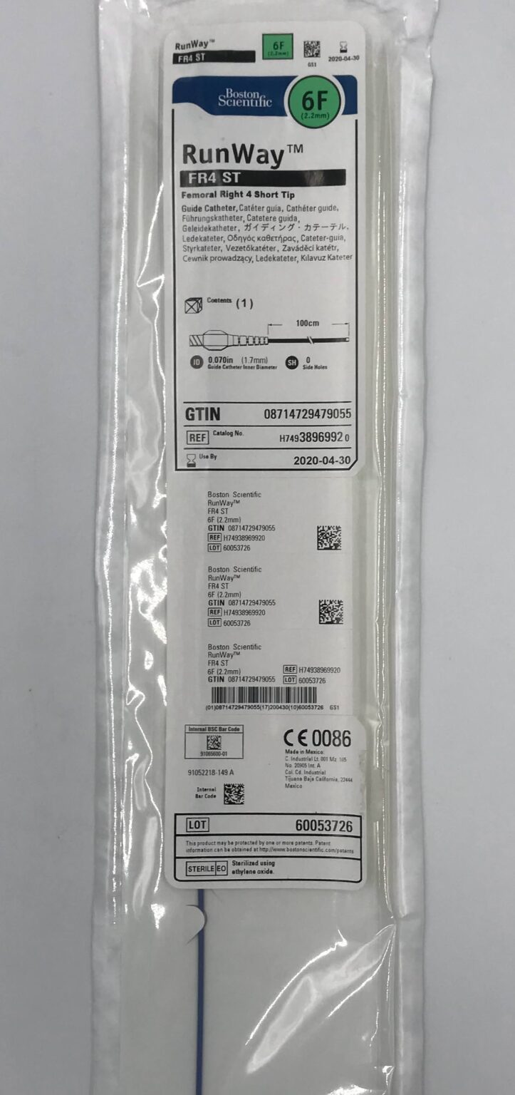 BOSTON SCIENTIFIC 3896992 RunWay Femoral Right 4 Short Tip Guide ...