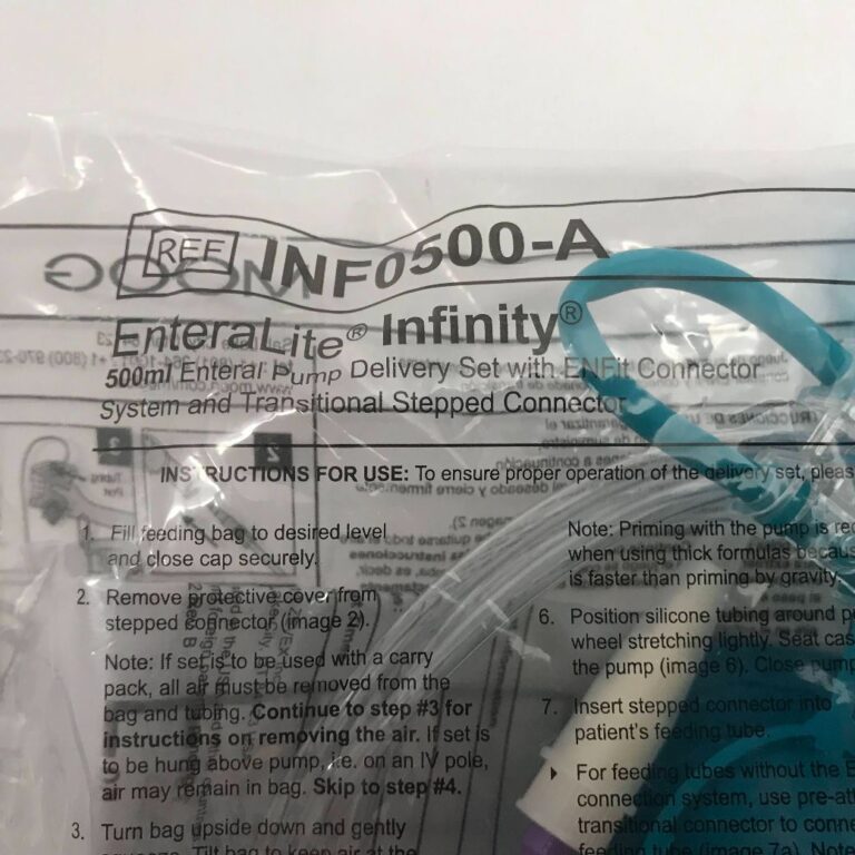 ZEVEX/ MOOG INF0500-A EnteraLite Infinity 500mL Enteral Pump Delivery ...