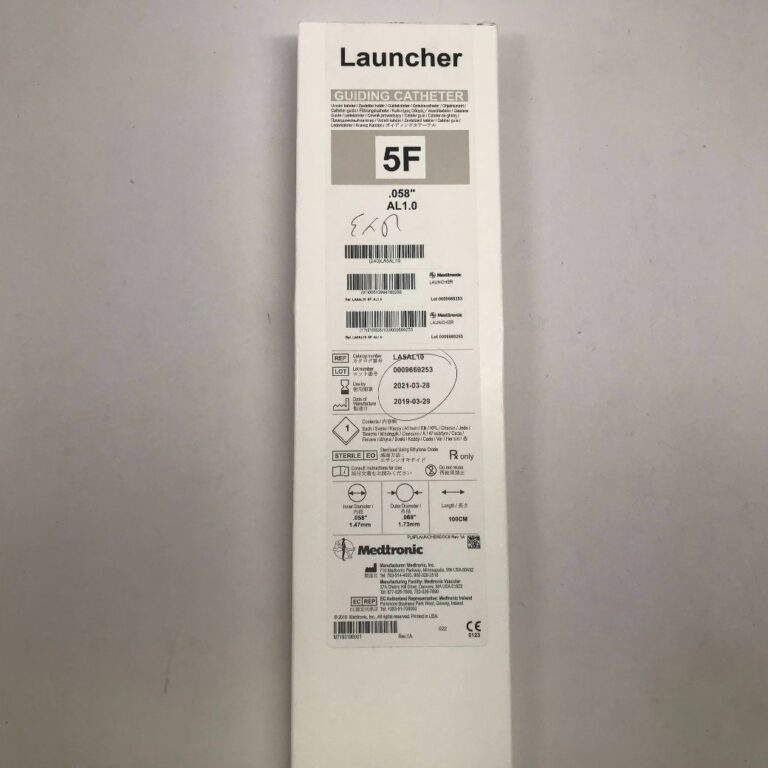 MEDTRONIC LA5AL10 Launcher Guiding Catheter, 5F, .058", AL1.0, 100cm (X ...