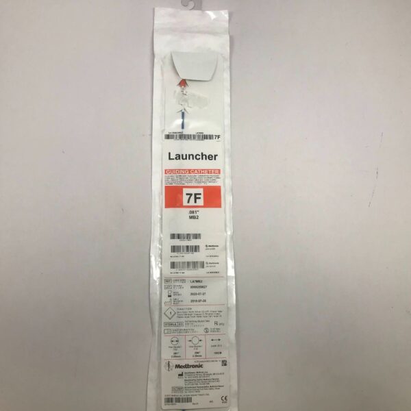 MEDTRONIC LA7EBU375SH Launcher Guiding Catheter, 7F, .081", EBU3.75 SH ...