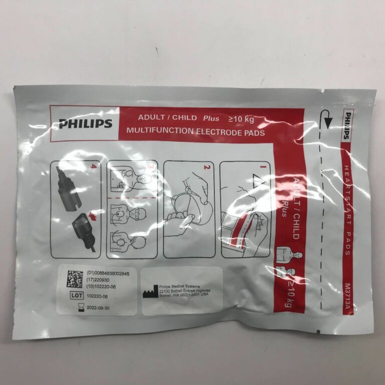 PHILIPS 989803166021 Adult/Child Preconnect Multifunction Electrodes ...