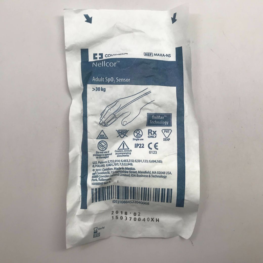 COVIDIEN MAXA-NS Nellcor Adult SPO2 Sensor, 30kg (X) - GB TECH USA