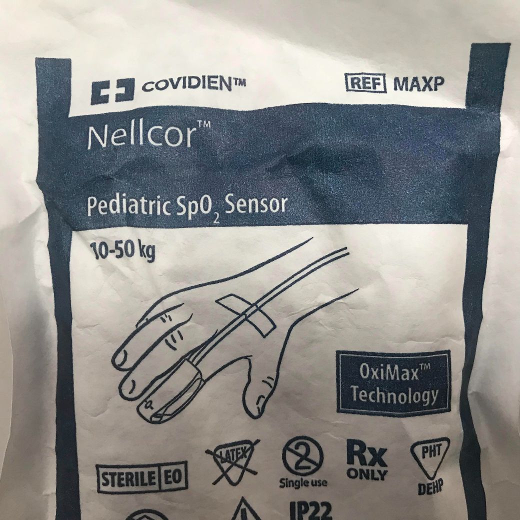 COVIDIEN MAXP Nellcor Pediatric SPO2 Sensor, 10-50KG (X) - GB TECH USA