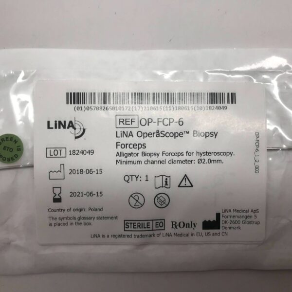 LINA MEDICAL OP-FCP-6 OperaScope Biopsy Forceps, Alligator Biopsy ...