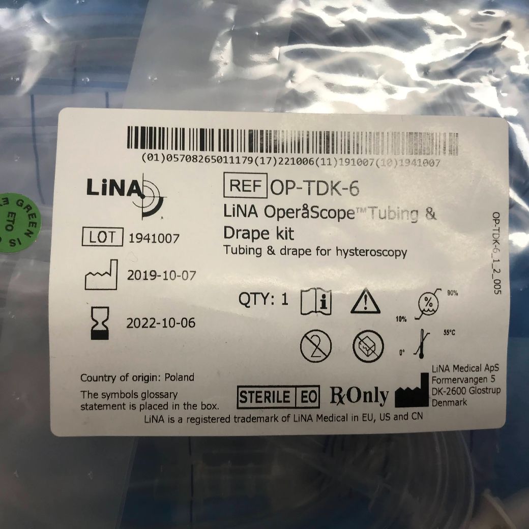 LINA MEDICAL OP-TDK-6 Opera Scope Tubing And Drape Kit - GB TECH USA
