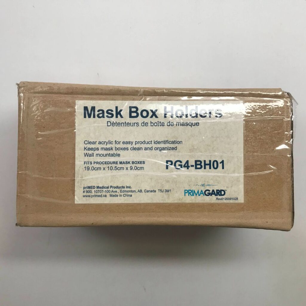 PRIMAGARD PG4-BH01 Mask Box Holders, 19.0cm x 10.5cm x 9.0cm - GB TECH USA