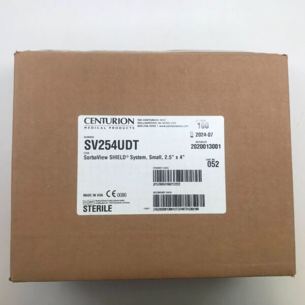 CENTURION SV254UDT SorbaView Shield System, Small, Securement System ...