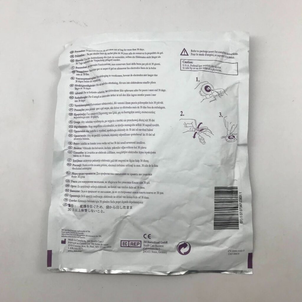 3M 2238 Red Dot Monitoring Electrode (50/pkg)(X) – GB TECH USA