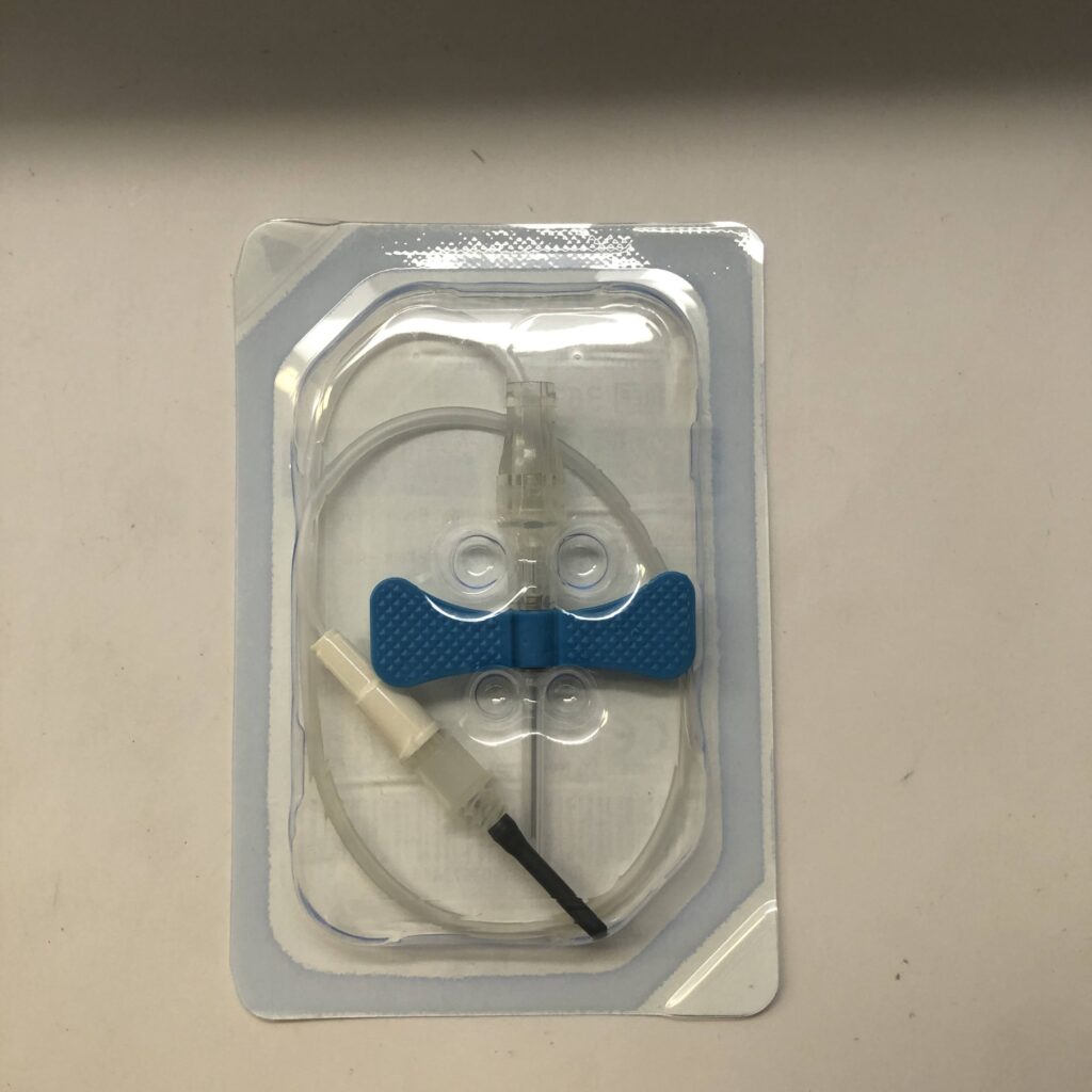 BD 367341 Vacutainer Push Button Blood Collection Set, Non-Pyrogenic ...