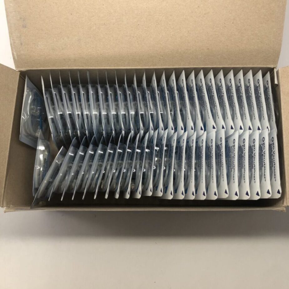 BD 367341 Vacutainer Push Button Blood Collection Set, Non-Pyrogenic ...