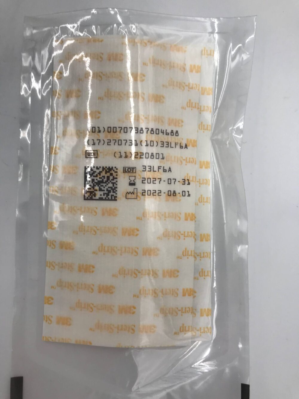 3M R1547 Steri-Strip Reinforced Skin Closures (1/2in x 4in)(12mm x ...