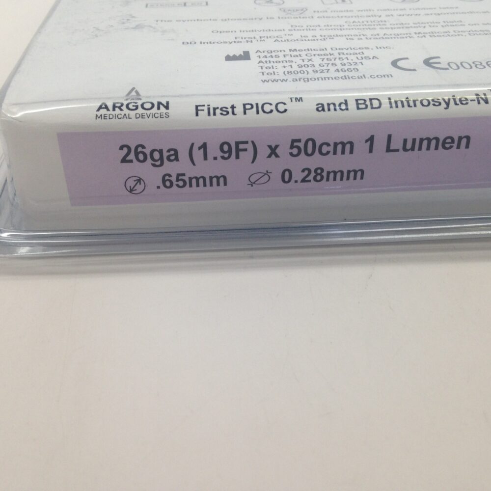 Argon 384221 First Picc S/L Peripherally Inserted Central Catheter ...