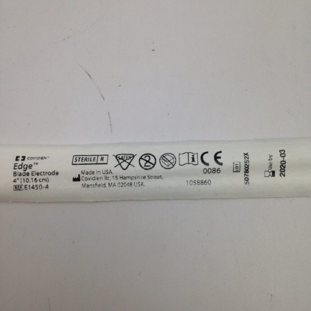 Covidien E1450-4 Edge Blade Electrode 4" (10.16cm) Lot/20 (X) - GB TECH USA