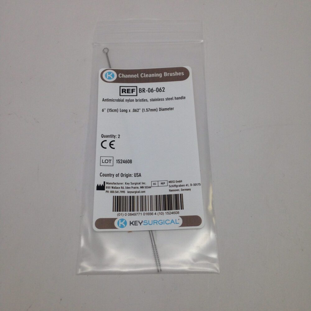 KeySurgical BR-06-062 Channel Cleaning Brushes (2/Pkg) - GB TECH USA