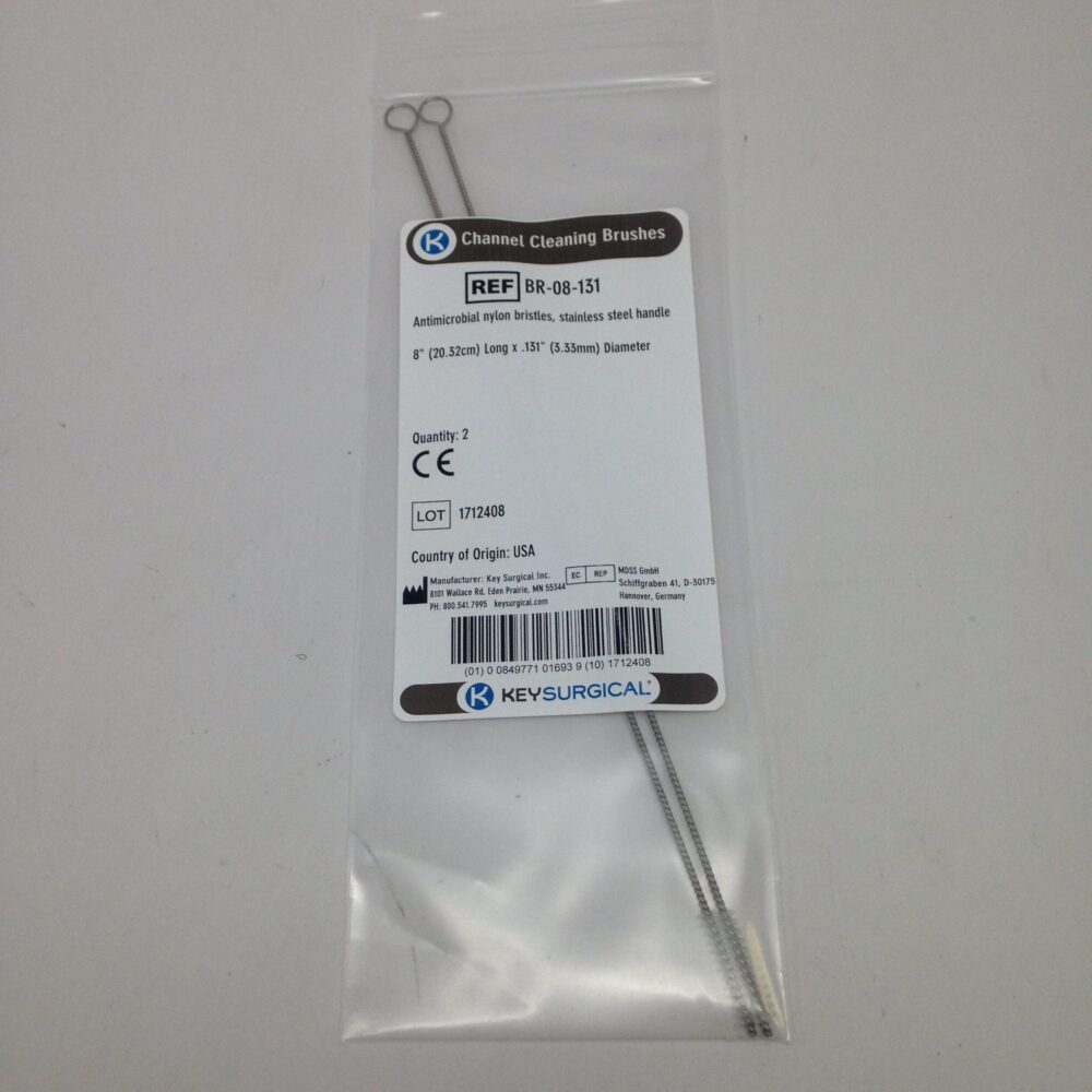 KeySurgical BR-08-131 Channel Cleaning Brushes (2/Pkg) - GB TECH USA