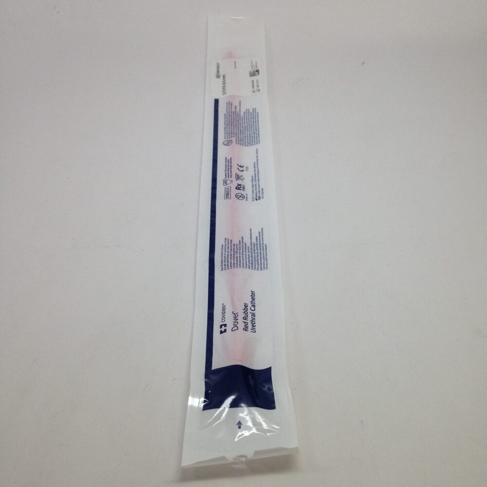 Covidien 8887660127 Dover Red Rubber Urethral Catheter 12Fr (4.0 mm) (X ...