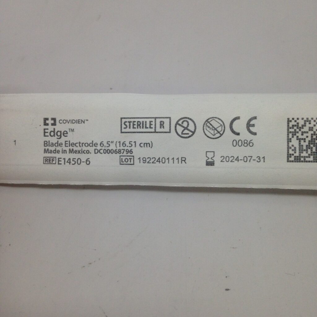 Covidien E1450-6 Edge Blade Electrode 6.5" - GB TECH USA