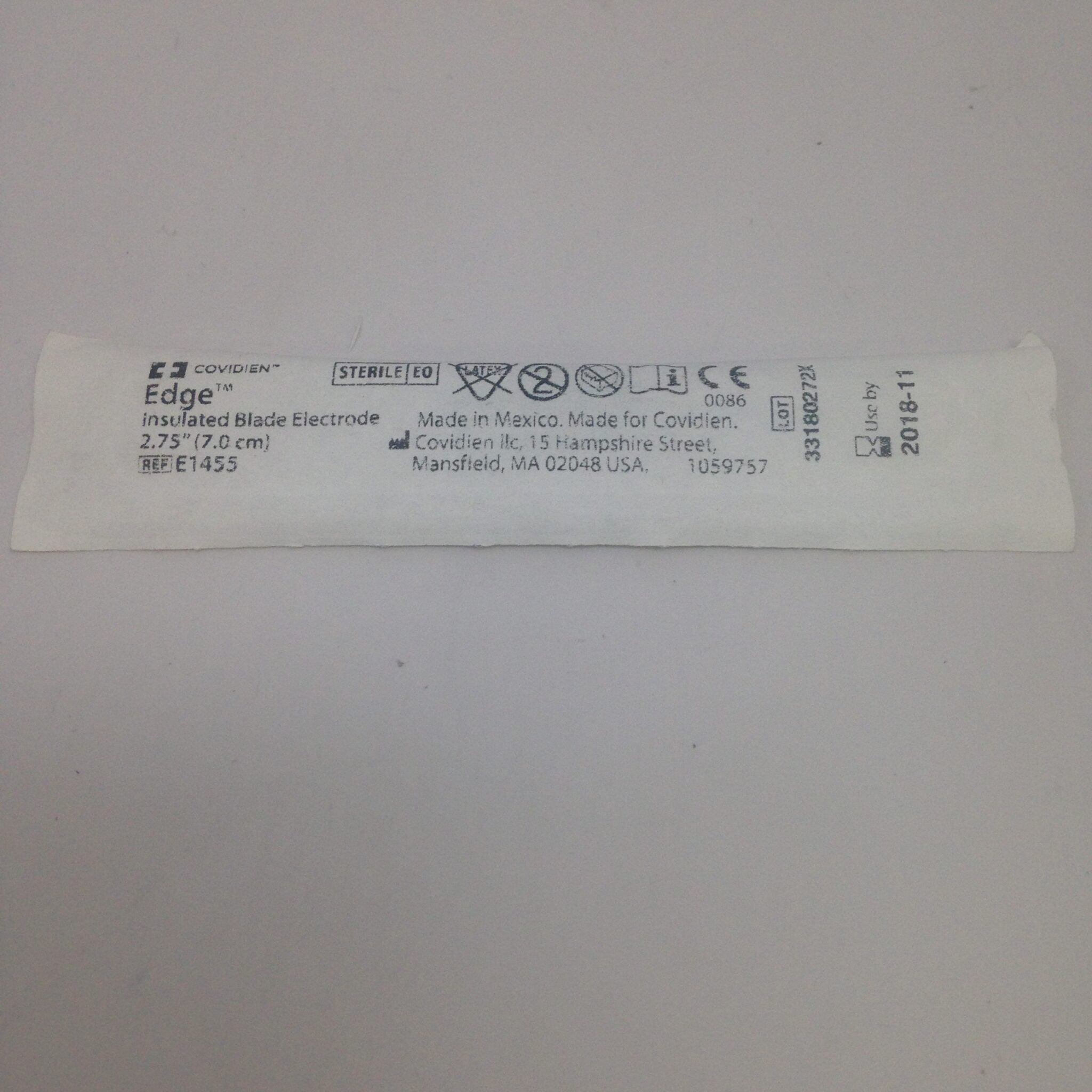 Covidien E1455 Edge Blade Electrode (X) - GB TECH USA