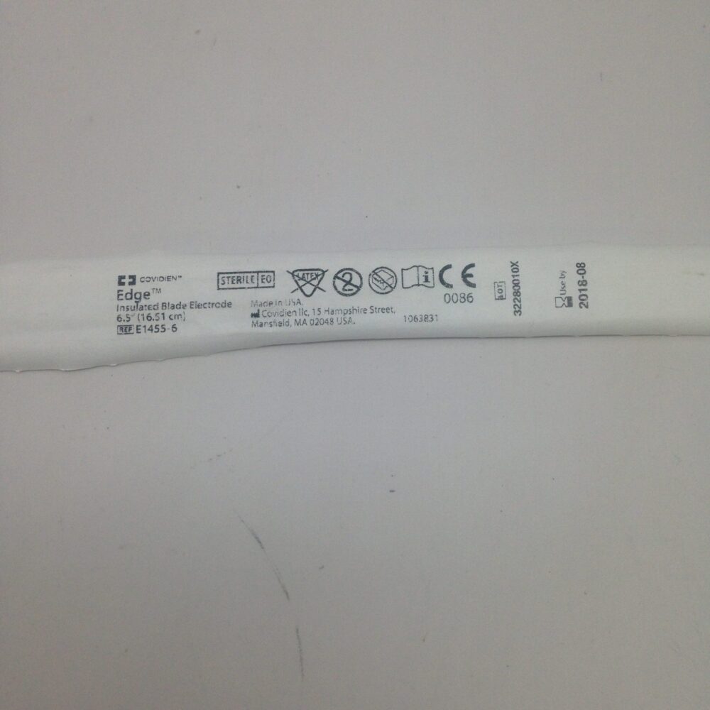Covidien E1455-6 Edge Insulated Blade Electrode 6.5" (16.51 cm) (X ...