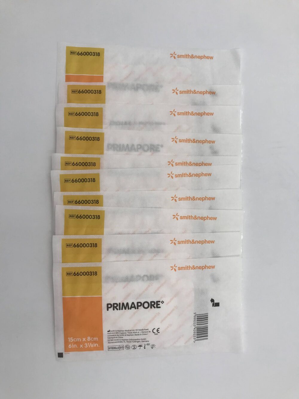 SMITH&NEPHEW 66000318 PRIMAPORE 15cm x 8cm, 6in. x 3 1/8in. (10/Bag ...