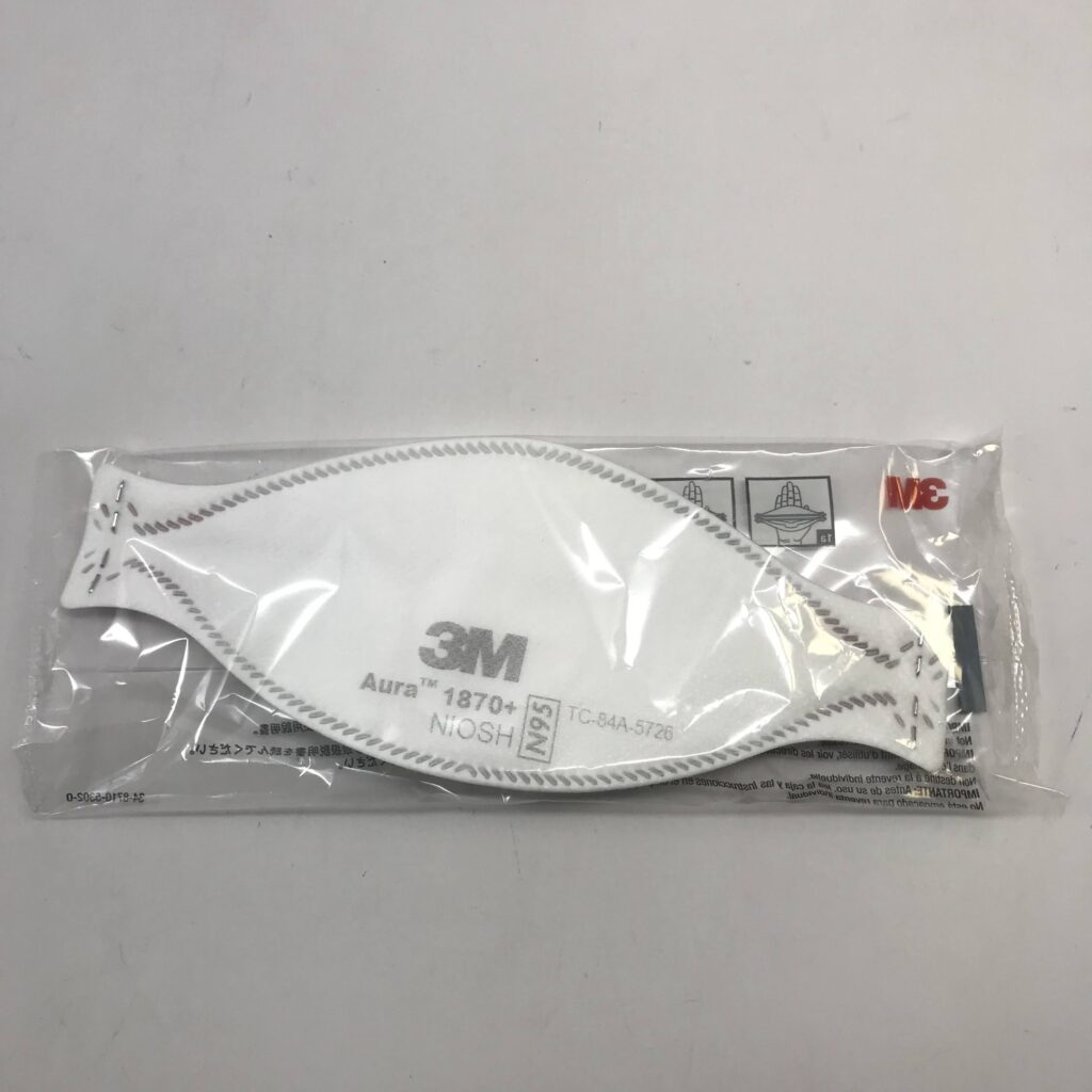 3m 1870+ Aura N95 Health Care Particulate Respirator and Surgical Mask ...