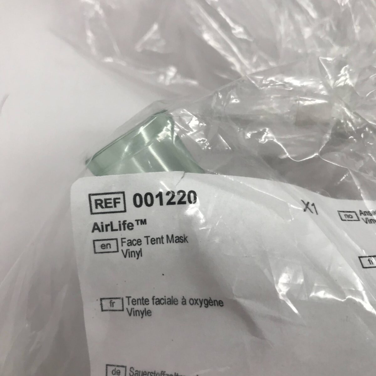 Vyaire 001220 AirLife Face Tent Mask Vinyl - GB TECH USA