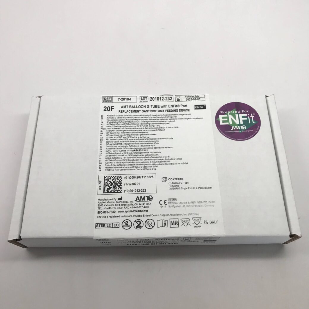 Applied Medical 7-2010-l Amt Balloon G-Tube With EnFit Port Replacement ...