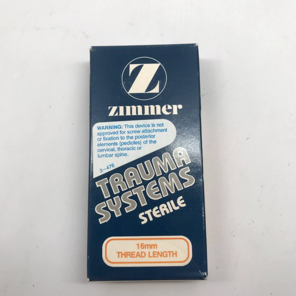 Zimmer 1146-35 Magna-Fx Cannulated Bone Screw Trauma Systems 16 Thread ...