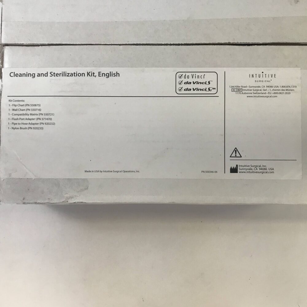 Intuitive Surgical 400224 Da Vinci Cleaning and Sterilization Kit ...