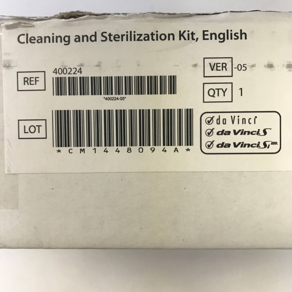 Intuitive Surgical 400224 Da Vinci Cleaning and Sterilization Kit ...