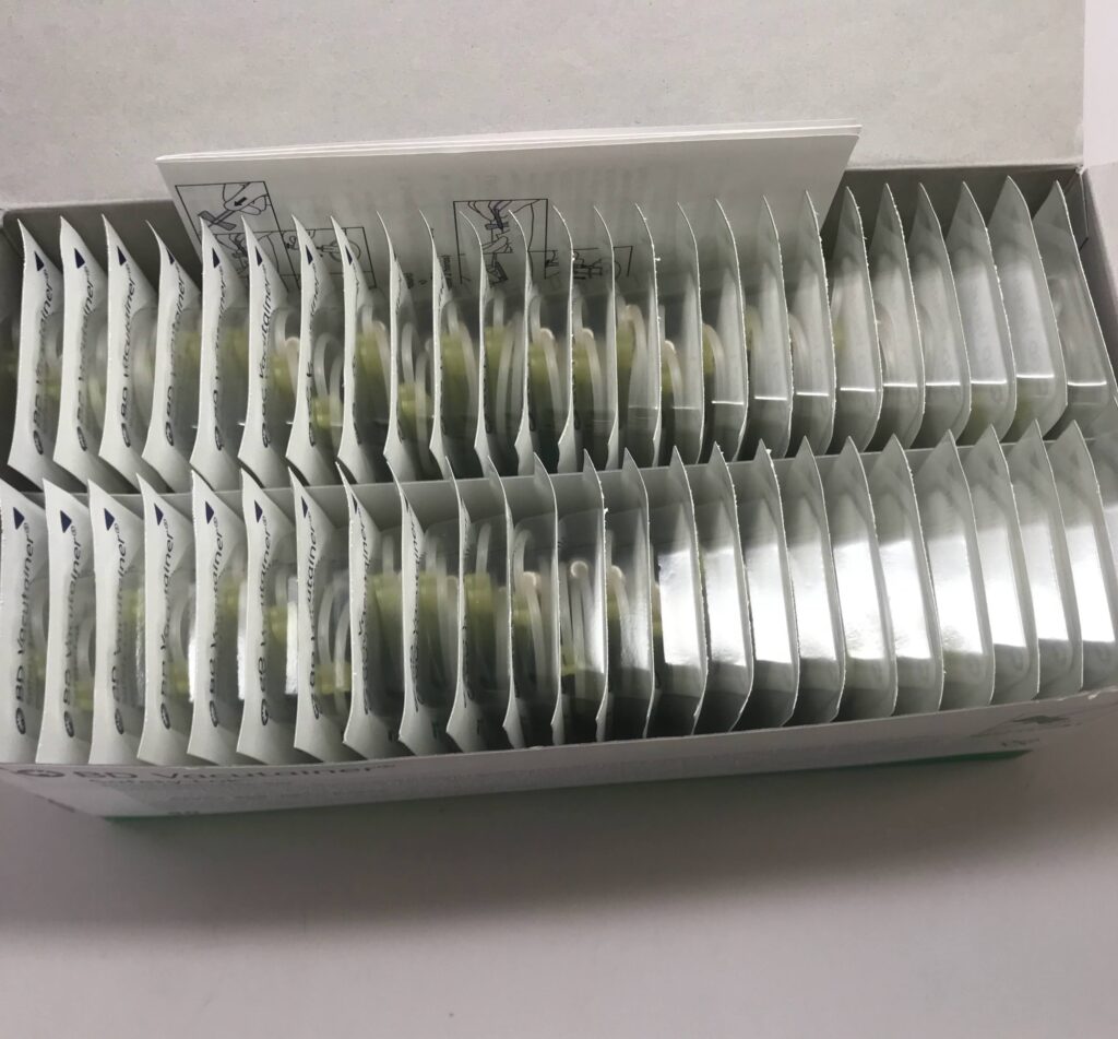 BD Vacutainer 367281 Safety-Lok Blood Collection Set 21G x 3/4in x 12in ...